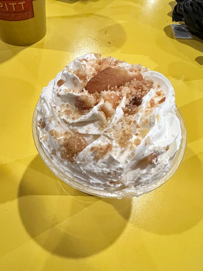 This isn't just banana pudding—it's Southern cloud nine with a vanilla wafer passport, whipped into a dessert that grandmothers everywhere would approve.