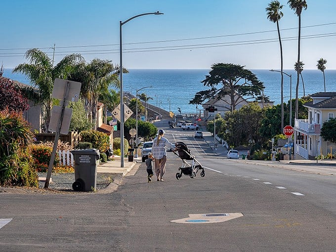 Streets that lead to the sea – in Cayucos, all roads eventually guide you to that magnificent blue horizon and salt-kissed air.