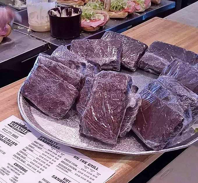 These wrapped sandwiches aren't just food; they're edible time capsules of Pittsburgh culinary tradition, ready to be unwrapped and savored.