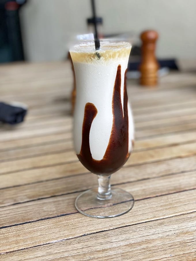 The Bushwacker – because sometimes your cocktail needs to be as indulgent as dessert.