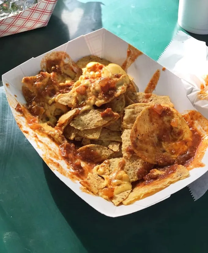 Nachos that don't mess around—each chip a devoted carrier of chili, cheese, and all things wonderful in this world.