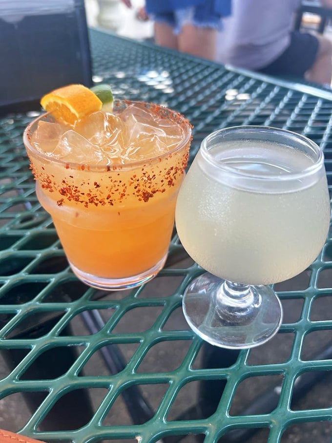 Island cocktails that somehow taste better when there's barbecue sauce on your fingers and a coastal breeze in your hair.
