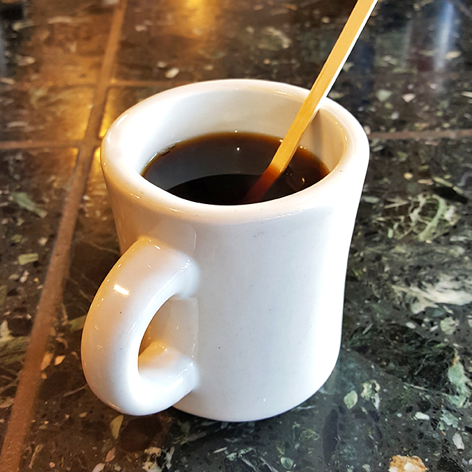 Coffee in its purest form—no foam art, no fancy names, just the liquid fuel that's powered American productivity since the Boston Tea Party.