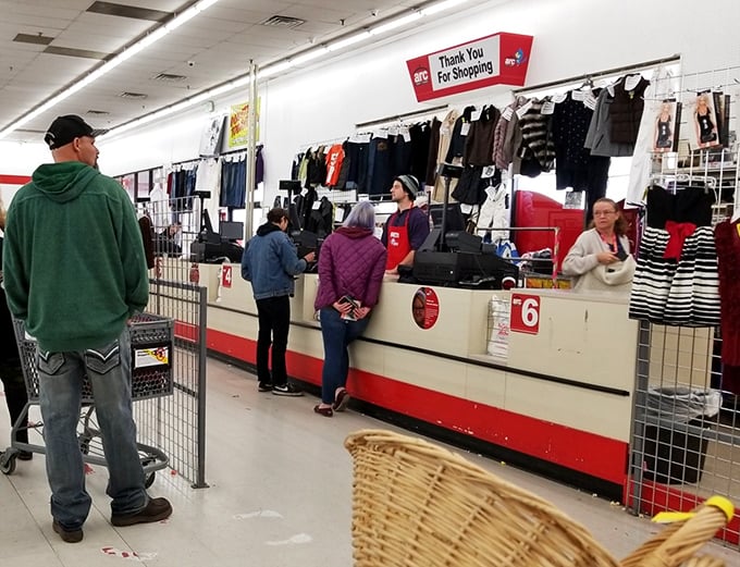 The checkout experience: where your treasure hunt concludes and the "you paid HOW little for that?" stories begin.
