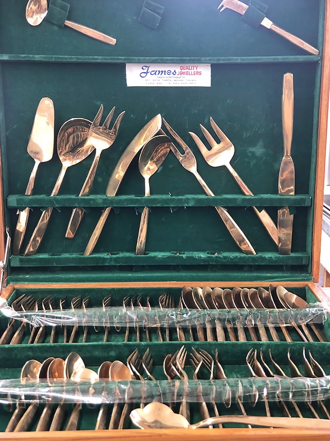 Silverware that's seen more dinner parties than you have. These forks and knives have stories to tell—if only they could talk.