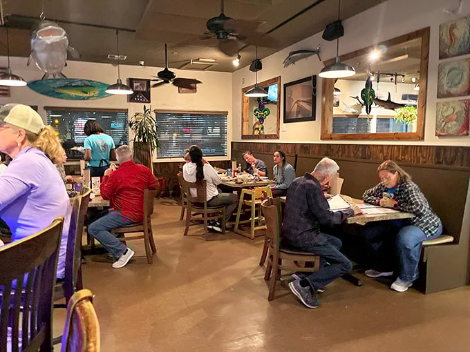 Where locals and visitors unite under the common religion of "thou shalt not waste good seafood."