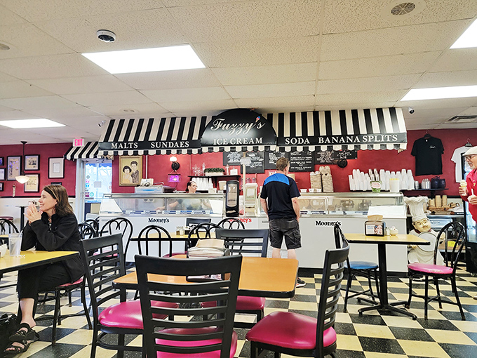 Fuzzy's dining room isn't just a place to eat—it's where Saginaw residents have been solving the world's problems over coffee for generations.