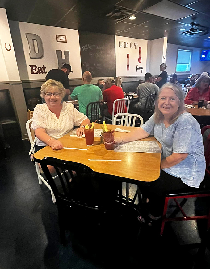The true measure of a great local restaurant – tables filled with happy regulars who've made this their second dining room.