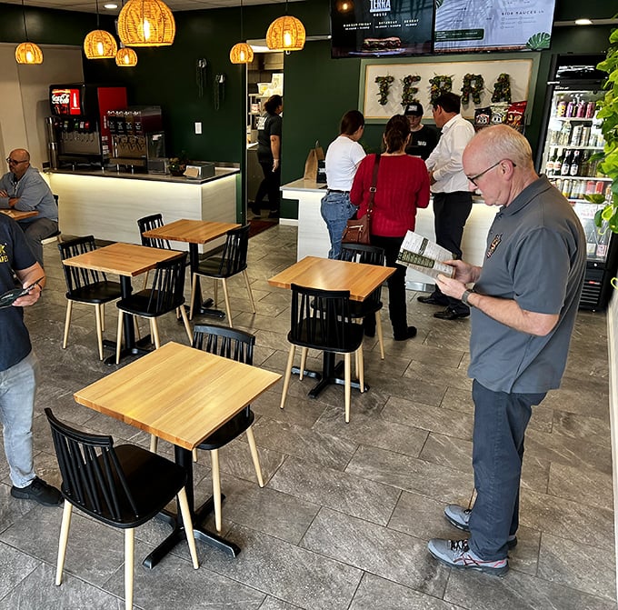 The lunch crowd knows – Terra isn't just a place to eat, it's where Melbourne locals come to worship at the altar of great sandwiches.
