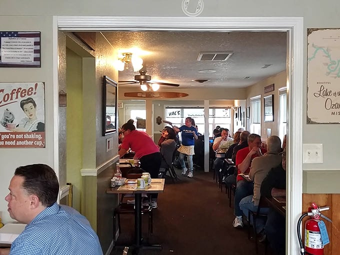 A packed house at breakfast isn't a coincidence – it's the inevitable result of word-of-mouth reputation built one plate at a time.