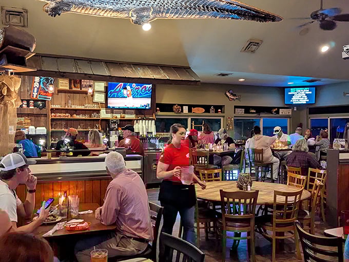 Where locals and travelers become temporary best friends, united by sweet tea and the shared language of good food.