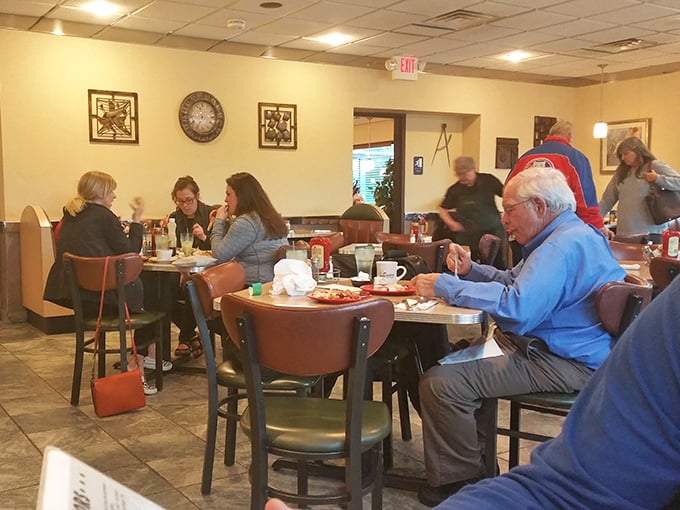 Where locals gather to solve the world's problems over coffee and pie—the real United Nations of Pennsylvania dining.