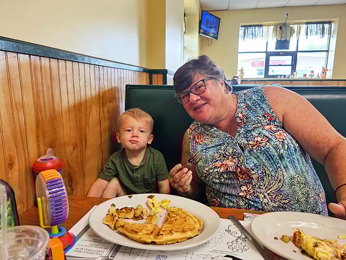 The diner brings generations together over waffles – creating memories that taste even better than the maple syrup.