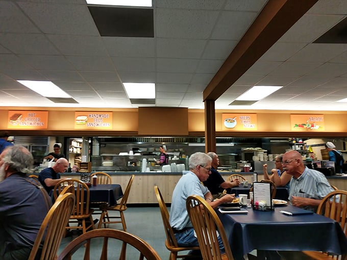 The true mark of a great local restaurant: tables filled with regulars who've been coming for decades and still look excited about what's about to arrive.