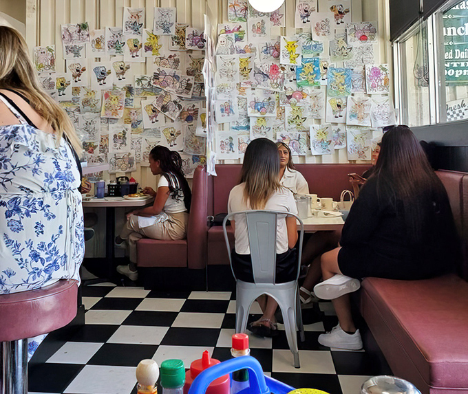 Where children's artwork becomes gallery-worthy décor and pink booths have witnessed more heartfelt conversations than most therapists' offices.