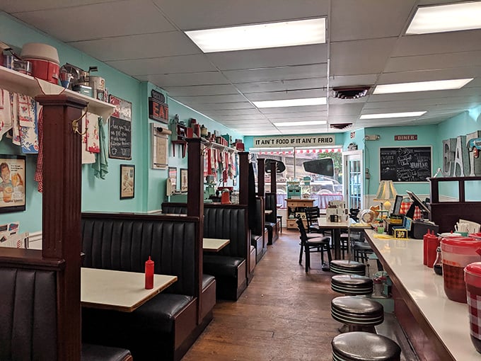 "It ain't food if it ain't fried"—words to live by in a space where comfort food traditions are preserved like treasured family heirlooms.