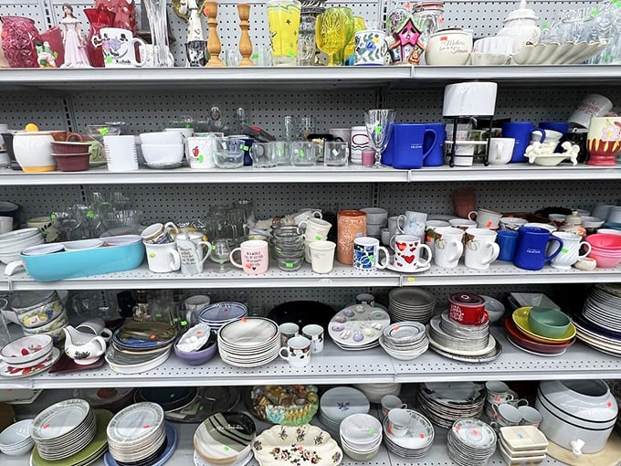 Dish paradise for the eclectic entertainer. Mix-and-match place settings that make your dinner guests think you're delightfully quirky on purpose.