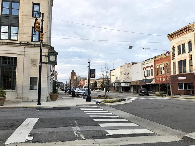 This downtown view captures why retirees are quietly moving here before everyone else figures it out.