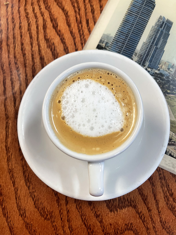 Cuban coffee isn't just caffeine—it's liquid optimism served in a demitasse cup, with Miami's skyline keeping watch.