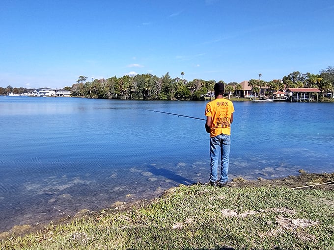 Fishing in Crystal River isn't just a pastime—it's practically a spiritual experience. With water this clear, the fish can see you coming, making the catch that much more satisfying.