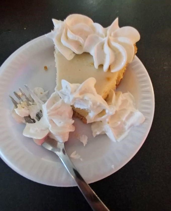 Key lime pie that strikes that magical balance between tart and sweet—the exclamation point at the end of a perfect meal.