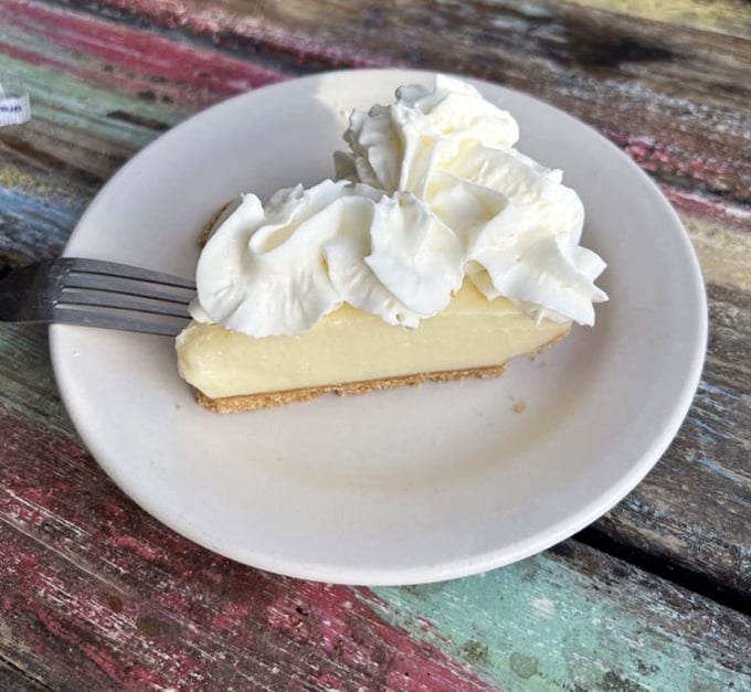 Key lime pie that strikes the perfect balance between sweet and tart—Florida's official dessert that makes you consider citizenship.
