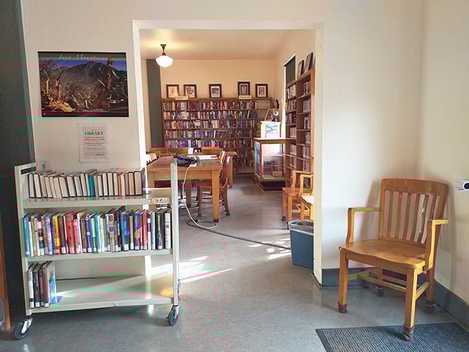 The kind of library where locals share trail tips alongside book recommendations. Knowledge with a view.