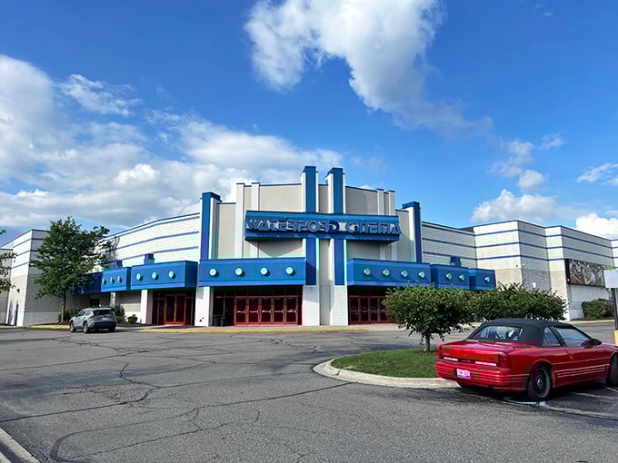 The Waterford Cinema – proving that movie magic doesn't require artisanal popcorn or seats that cost more than your first car.