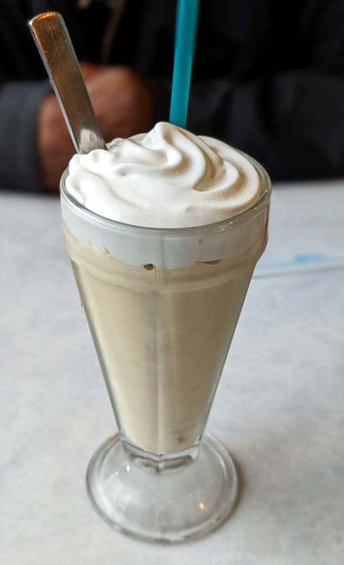 This isn't just a milkshake—it's a cloud of happiness in a glass. Thick enough for a spoon, satisfying enough to make you forget your problems.