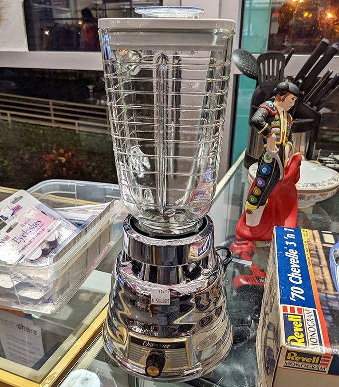This vintage Osterizer isn't just a blender—it's a time machine to mid-century smoothies, ready to whip up new memories in someone else's kitchen.