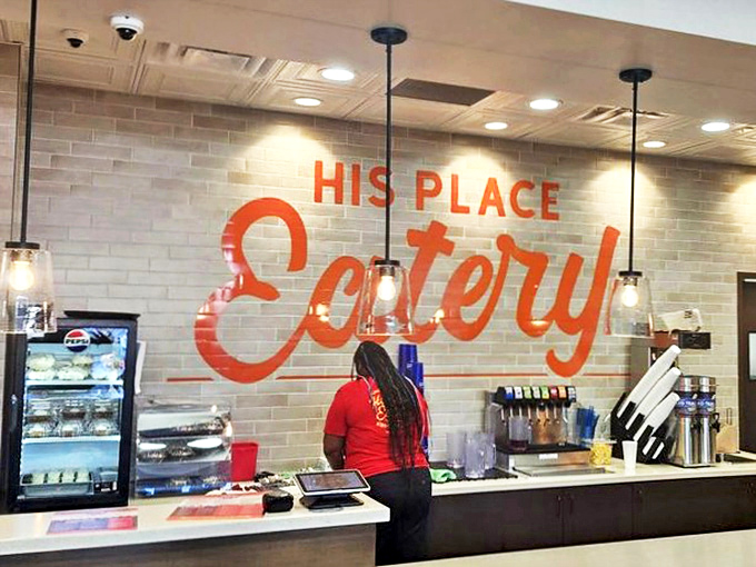 Modern touches meet homestyle cooking in this bright, welcoming space where "His Place" feels like your place too.