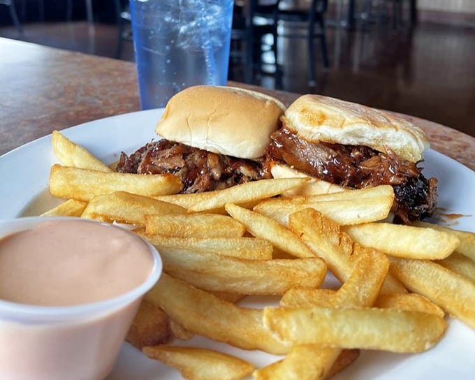 Pork sliders that prove good things come in small packages, especially when they're this perfectly crafted.