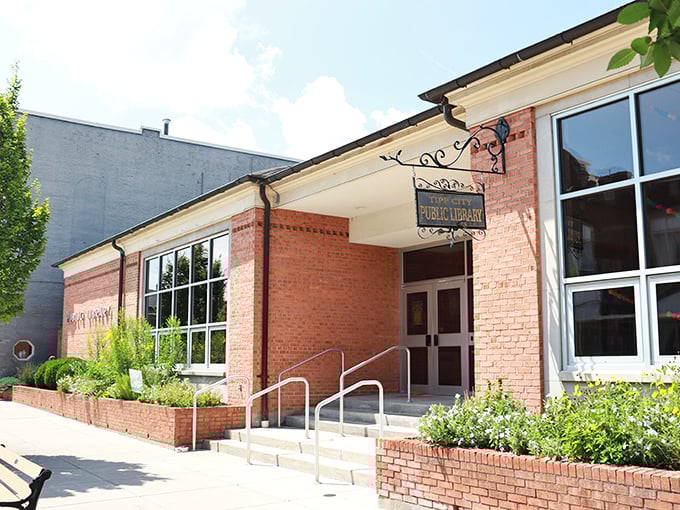 Tipp City's public library serves as cultural cornerstone where knowledge meets neighborly hospitality perfectly.