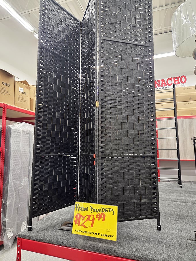 Room dividers that separate spaces without separating you from your savings. Perfect for creating that home office you've been promising yourself since 2020.
