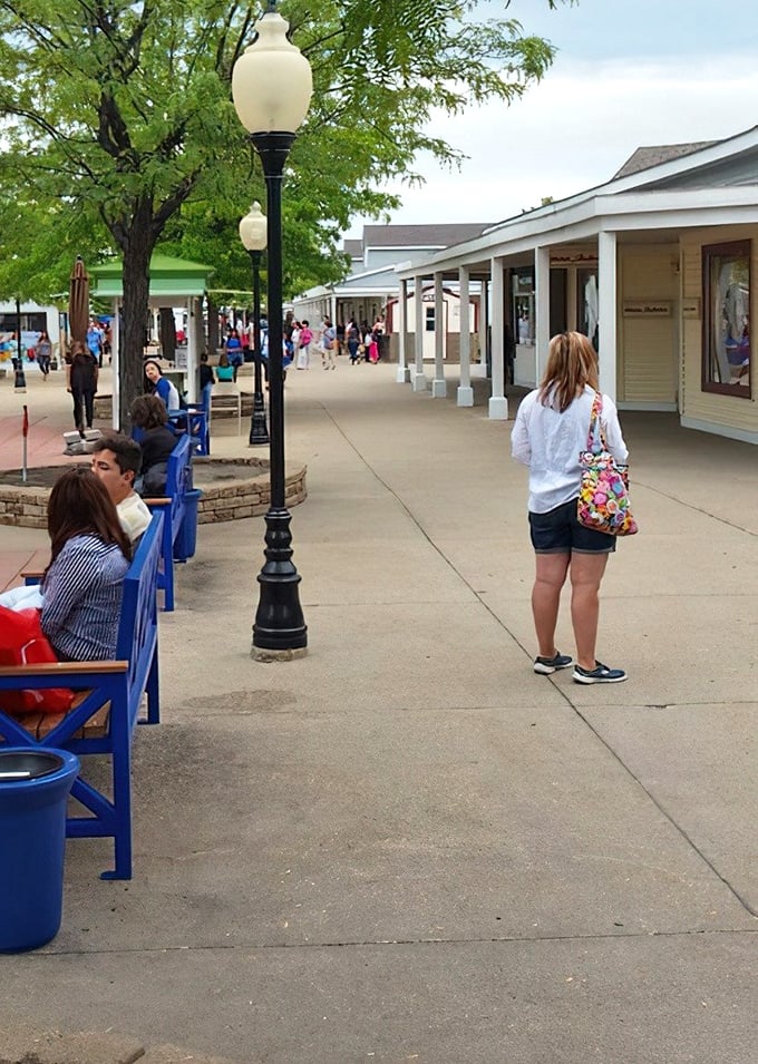 Wide walkways mean no awkward shopping cart tango with strangers. Personal space and retail therapy—a winning combination.
