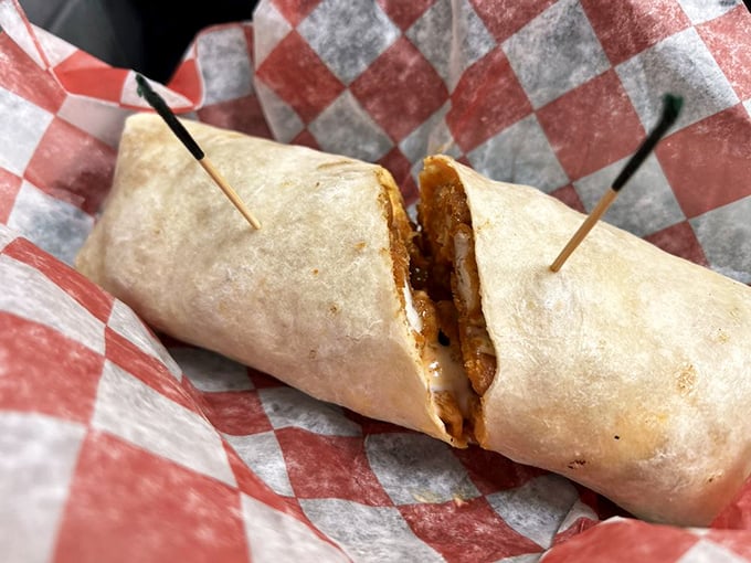The wrap – for those rare moments when you need your Chubby's fix but have important meetings later. All the flavor, slightly less shirt endangerment.