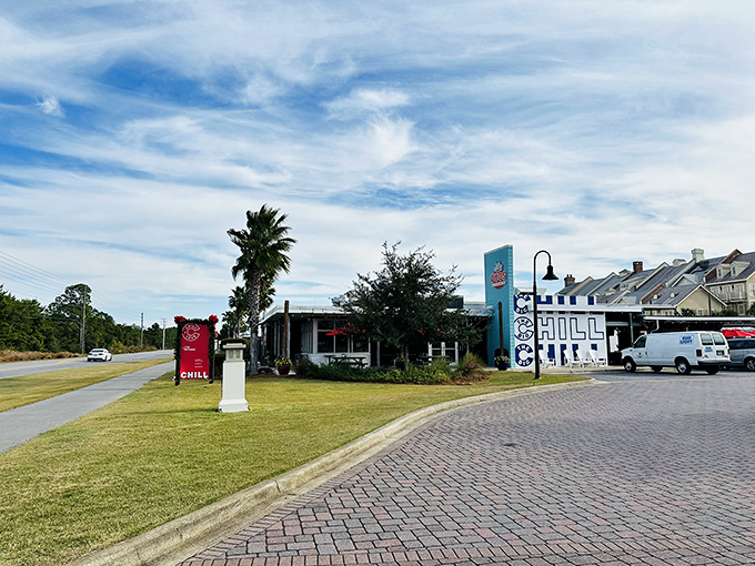Local hangouts like The Big Chill offer the perfect respite from beach adventures. Where locals and tourists mingle over cold drinks and Gulf breezes.