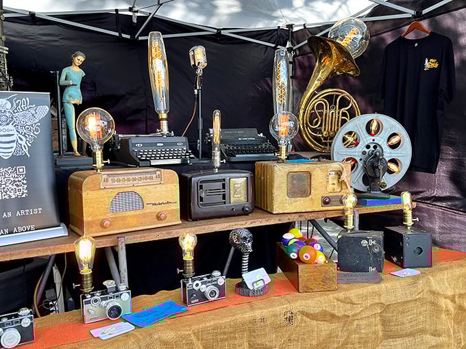 Vintage radios, typewriters, and cameras—the technological ancestors we've abandoned but can't quite forget. Nostalgia has never looked so stylish.