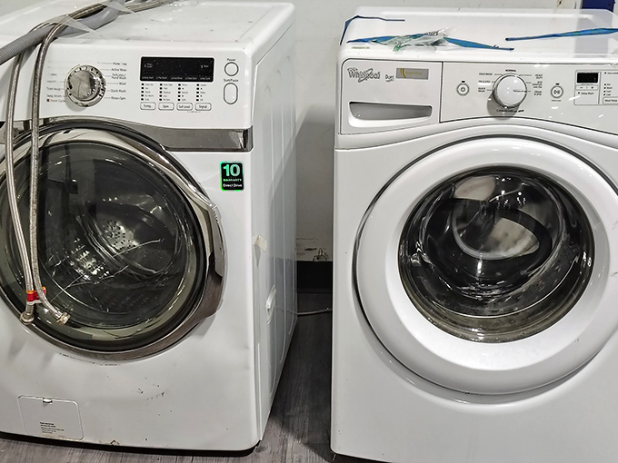 Clean machines at dirty-good prices. These front-loading washers might just make laundry day something to look forward to.