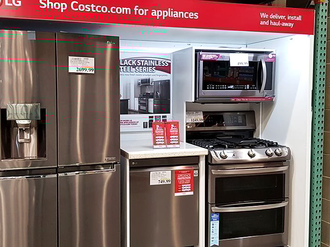 Premium appliances at outlet prices make kitchen renovation dreams suddenly feel much more achievable.