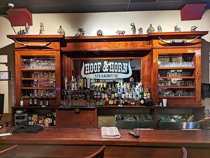 This isn't just a bar—it's a shrine to bourbon, beer, and the belief that great conversations happen over great drinks.