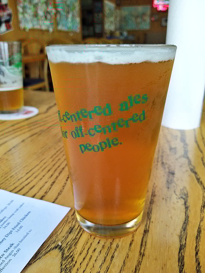 "Unfiltered ales for oil-centered people"—a glass of liquid amber that proves great seafood deserves equally thoughtful beverage companions.