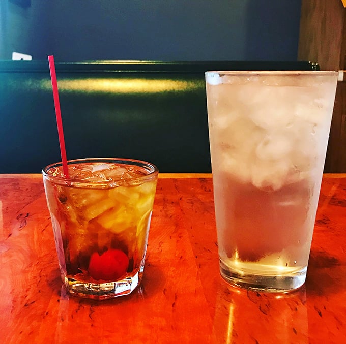 Two drinks, infinite possibilities – sometimes the simple choices are the most satisfying ones around here.