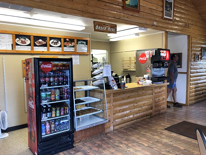 Order counter simplicity at its finest – where your pasty journey begins with a friendly smile and ends with contentment.
