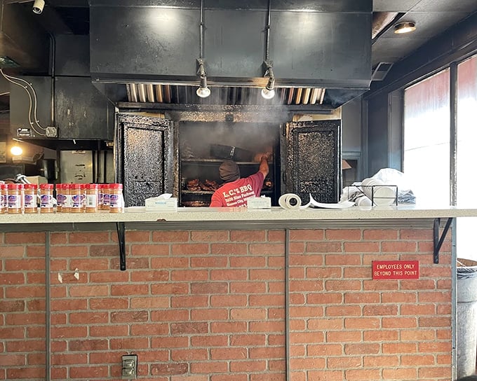 Where the magic happens. That smoker has seen things, created legends, and made more people happy than most therapists.