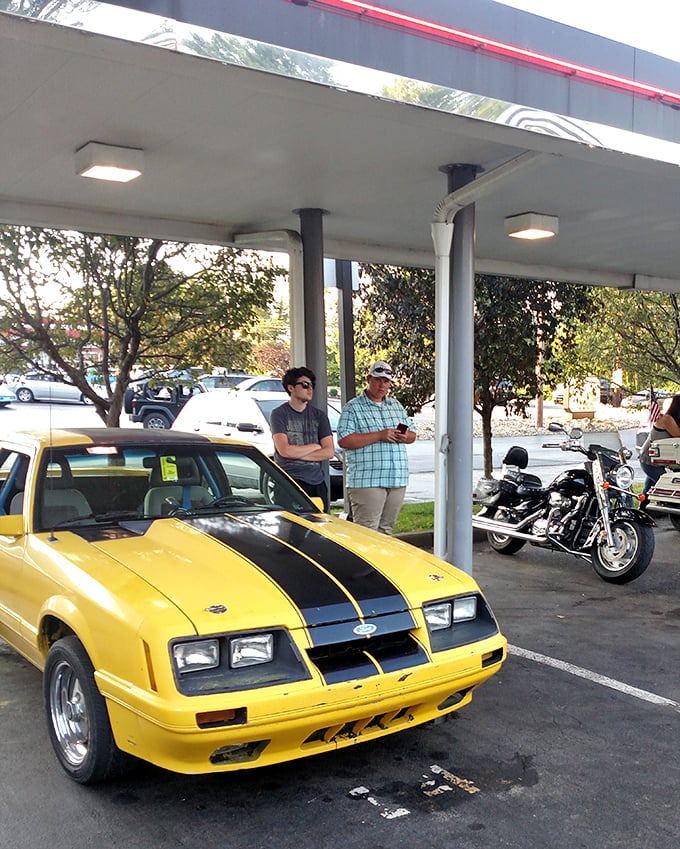 Customers savor their drive-in experience, proving that some traditions never lose their charm or their power to delight.