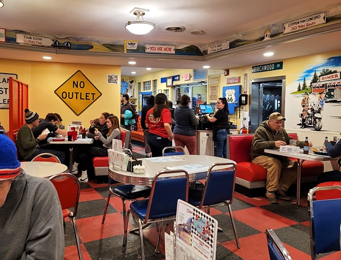 Where strangers become neighbors and neighbors become family—the true magic of diner culture happens between bites.