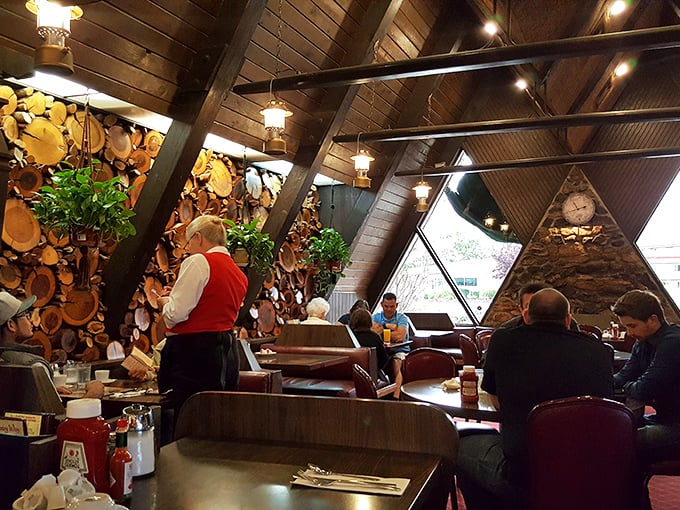 Where breakfast dreams come true – servers who've mastered the choreography of coffee refills and regulars who know they've found their morning home.