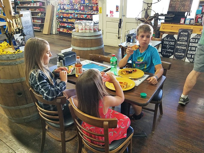 Where family memories are made one bite at a time. These kids might not appreciate the magic now, but they'll be telling their children about this place someday.