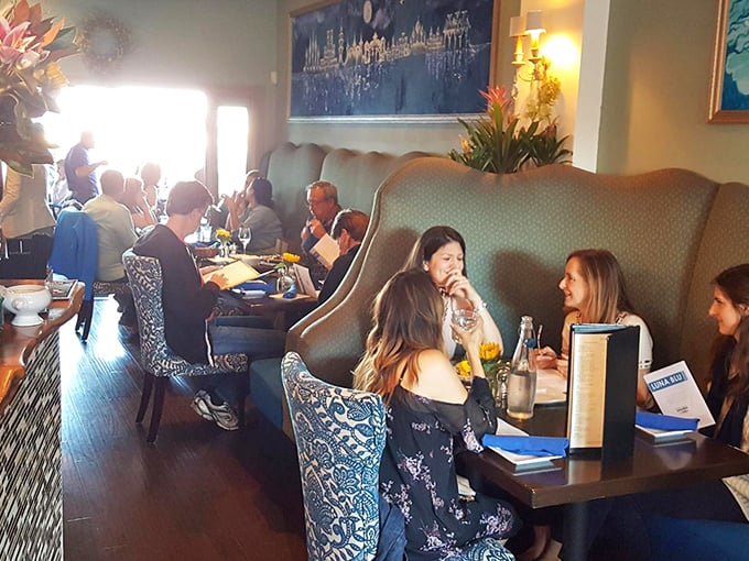 When the restaurant fills with happy diners, there's that magical buzz that reminds you why we leave the house at all.